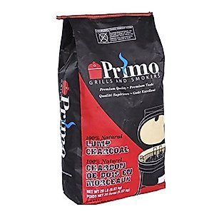 Primo 608 Natural Lump Charcoal, 20-Pound bag