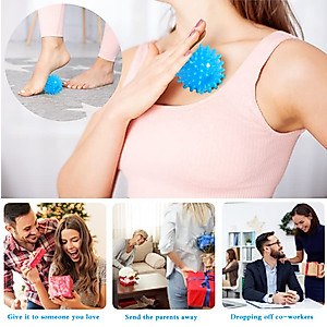 NC Hand Grip Exerciser Strengthener,Four Finger Exerciser Ball and Hand Exercisers for Strength,Squeeze Ball and Stress Balls for Adults,Therapy Ball for Hand Cramps and Recovery