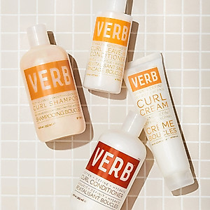 VERB Curl Kit, Vegan Curly Hair Care Kit to Cleanse, Hydrate, and Define Shapes, Paraben Free, With No Harmful Sulfates