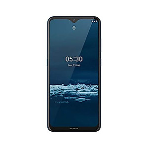 Nokia 5.3 Fully Unlocked Smartphone with 6.55" HD+ Screen, AI-Powered Quad Camera and Android 10, Cyan, 2020 (AT&T/T-Mobile/Cricket/Tracfone/Simple Mobile)