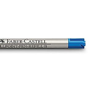 FABER-CASTELL 148743 Graf von Faber-Castell (Faber-Castell Collection) Common Ballpoint Pen Refill, Blue B (Broad Tip)