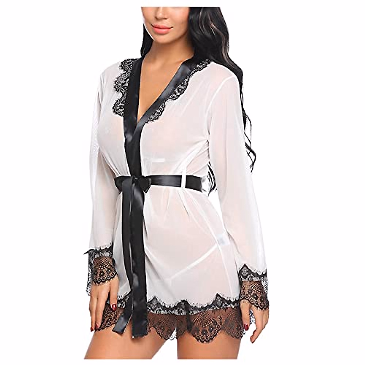 Pajama Robe Lace Lengerie Nightwear Night Wear for Women 4t Summer Pajamas Boys Pink Pyjama Set