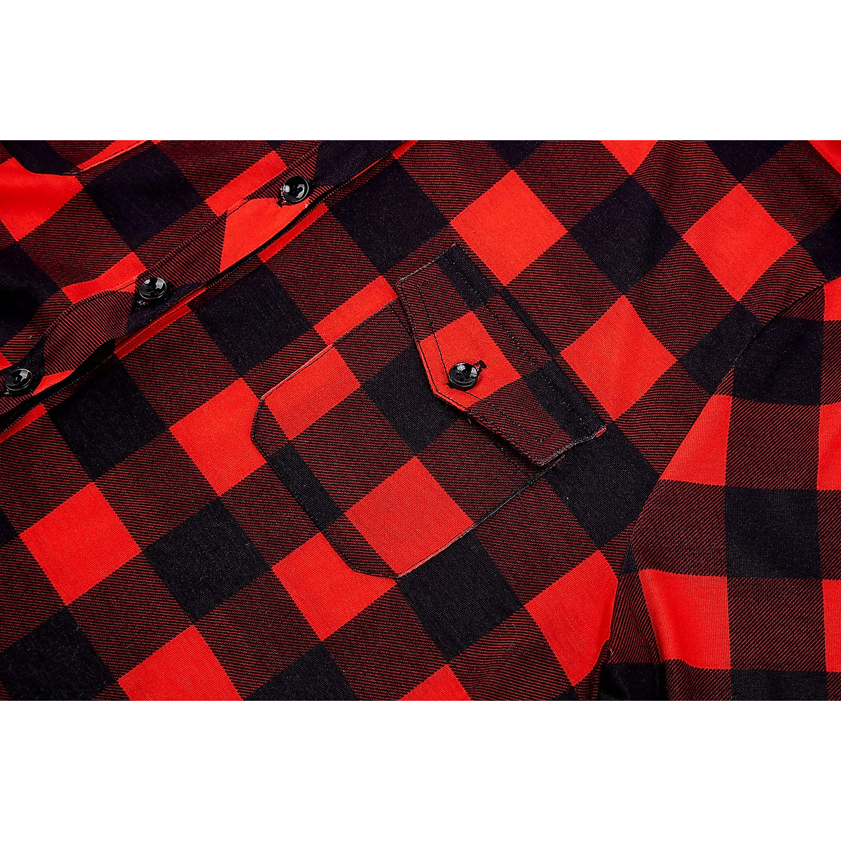 Urban CoCo Women's Classic Plaid Shirt Button Down Long Sleeve Blouse (M, 8)