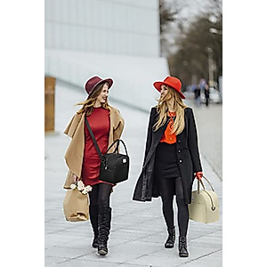 Mountain guest Lunch Bag Reusable Insulated Cooler Lunch Box Adult Water Resistant Tote Lunch Bag for Women/Men Work Picnic Beach or Travel (Beige)