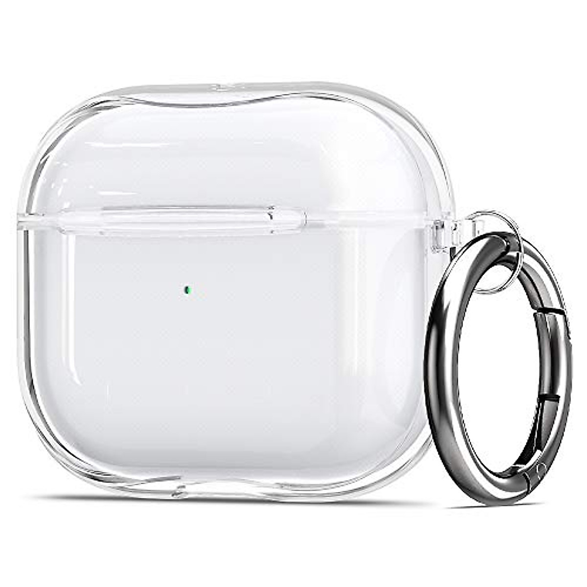Spigen Ultra Hybrid Designed for Airpods 3rd Generation Case with Keychain, Protective Clear Case for Airpods 3 Case (2021) - Crystal Clear
