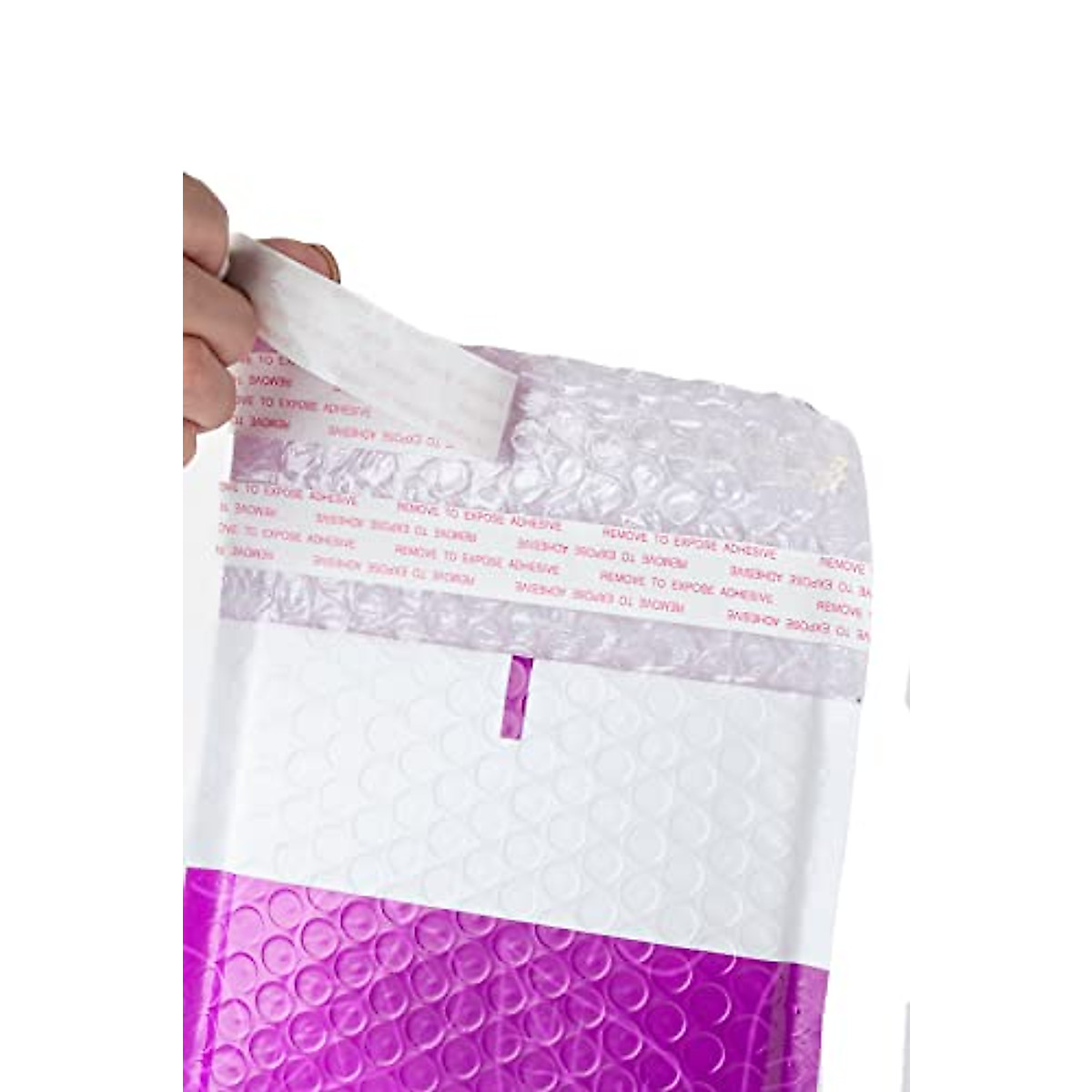 Kipulu™ 100% Biodegradable Bubble Mailers,25pcs Padded Packaging Wrap Envelopes Pouches Eco Friendly no glue, no plastic, Christmas wrapping (6 x 10 purple)
