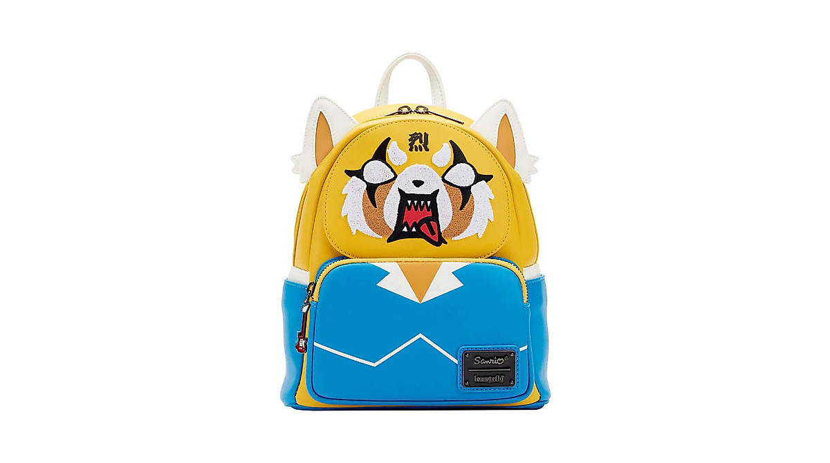 Loungefly Aggretsuko Two Face Mini Backpack - Unique Sanrio Bag