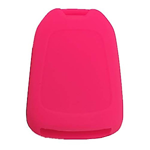 KAWIHEN Silicone Key Fob Cover Compatible with for 2017 2018 2019 2020 Chevrolet Chevy Silverado Suburban Tahoe GMC Acadia Sierra Terrain Yukon HYQ1AA 1551A-AA 13508275A 13584502(5 Buttons)