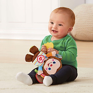 VTech Cuddle and Swing Monkey, Multicolor
