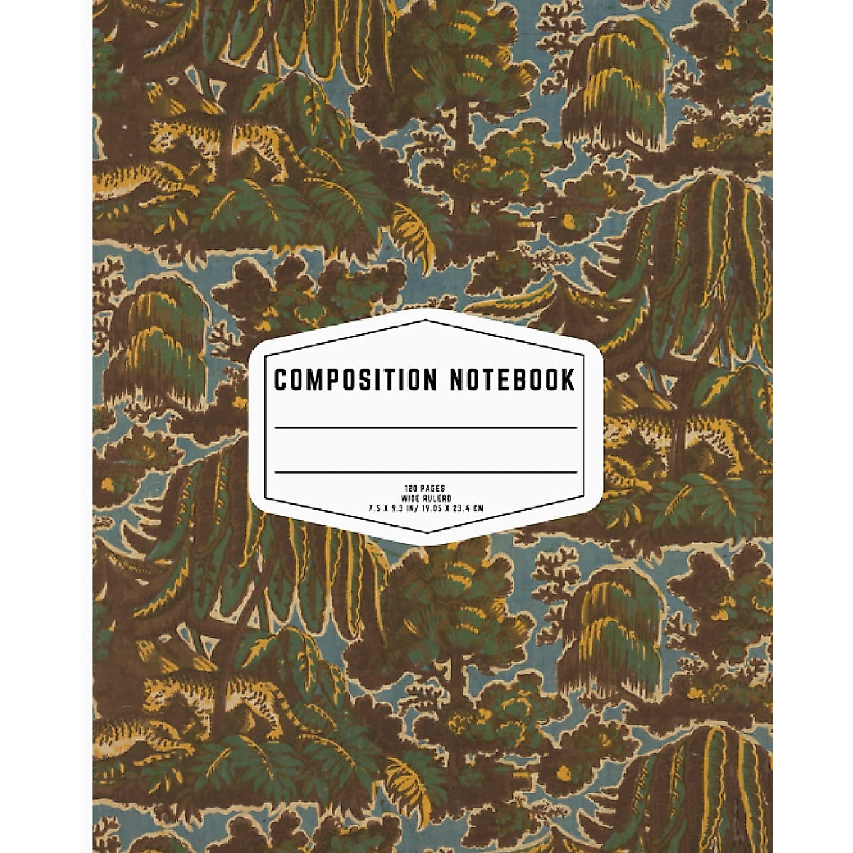 Kids Tiger Composition Notebook: Wide Ruled Lined Paper Notebook Journal Perfect for Back to School: College Ruled Workbook for Kids Girls, Boys, Students, Teens, Home School, and College Students