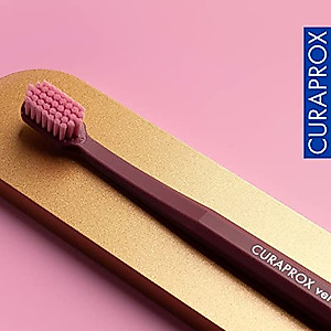 Curaprox CS 12460 Velvet Ultra-Soft Toothbrush; Extra Soft bristles for Sensitive Gums