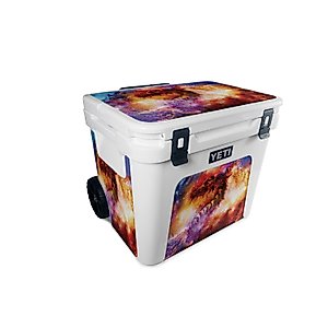 MightySkins Skin Compatible with Yeti Roadie 60 Wheeled Cooler - Dragon Nebula | Protective, Durable, and Unique Vinyl Decal wrap Cover | Easy to Apply, Remove, and Change Styles | Made in The USA