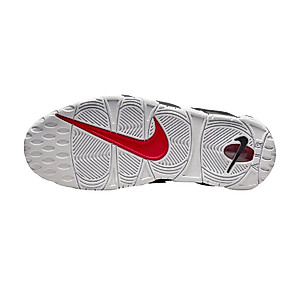 Nike mens Air More Uptempo '96, Black/Black-university Red, 11