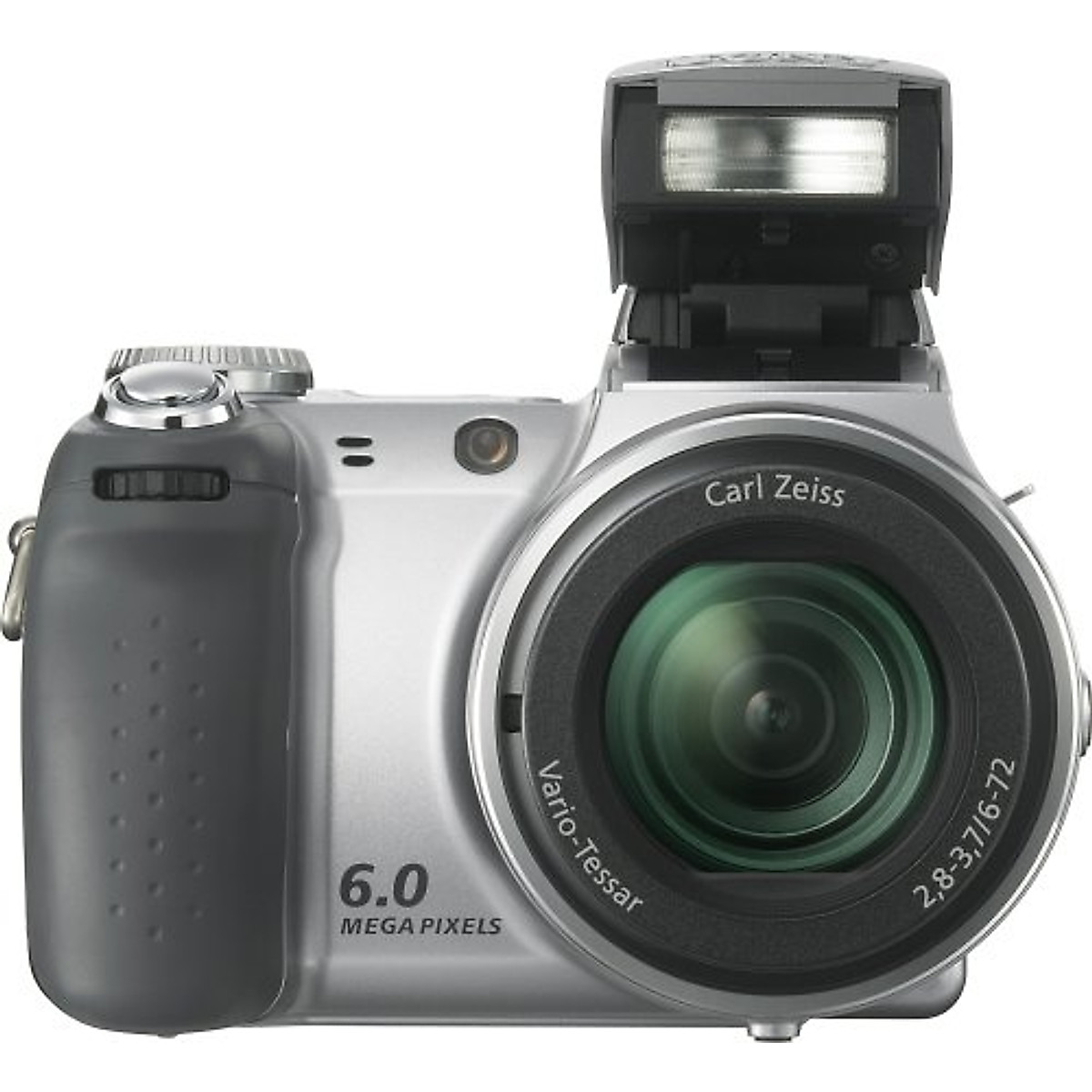 Sony Cybershot DSC-H2 6MP Digital Camera with 12x Optical Image Stabilization Zoom (OLD MODEL)