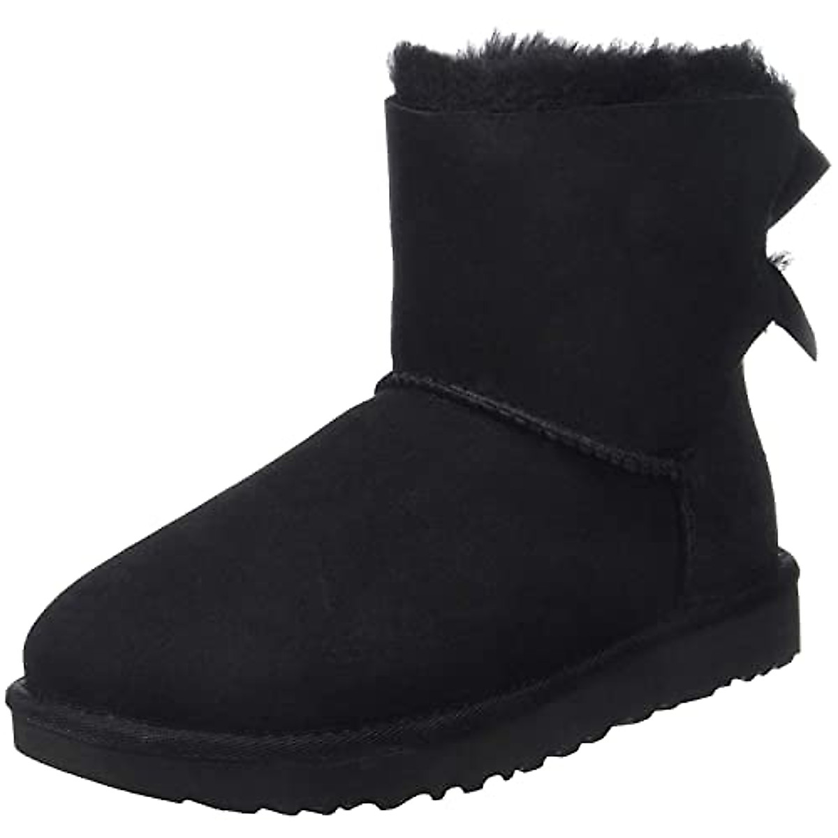 UGG Women's Mini Bailey Bow Ii Boot, Black, 09