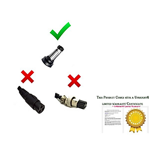 UpBright 42V AC/DC Adapter Compatible with GOTRAX XR Elite Ultra GXL V2 GT-GXV2-BLA G4 Apex G2 SRX Pro 36V Lithium-ion Battery Hooverboard Electric Scooter Hover Board 42VDC Power Supply Cord Charger