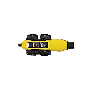Klein Tools VDV512-101 Explorer 2 Coax Tester Kit, Includes Cable Tester / Wire Tracer / Coax Mapper with Remotes to Test up to 4 Locations