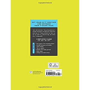 2021 I Came. I Saw. I F*cking Conquered. Planner: 17-Month Weekly Organizer (Get Shit Done Monthly, Includes Stickers, Thru December 2021)