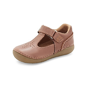 Stride Rite Baby Girls SM Lucianne Dress Shoe, Sierra, 3 Infant