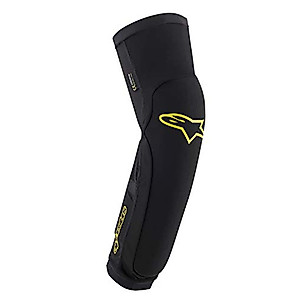 Alpinestars Men's Paragon Plus Knee/Shin Protector, Black Acid Yellow, X-Large