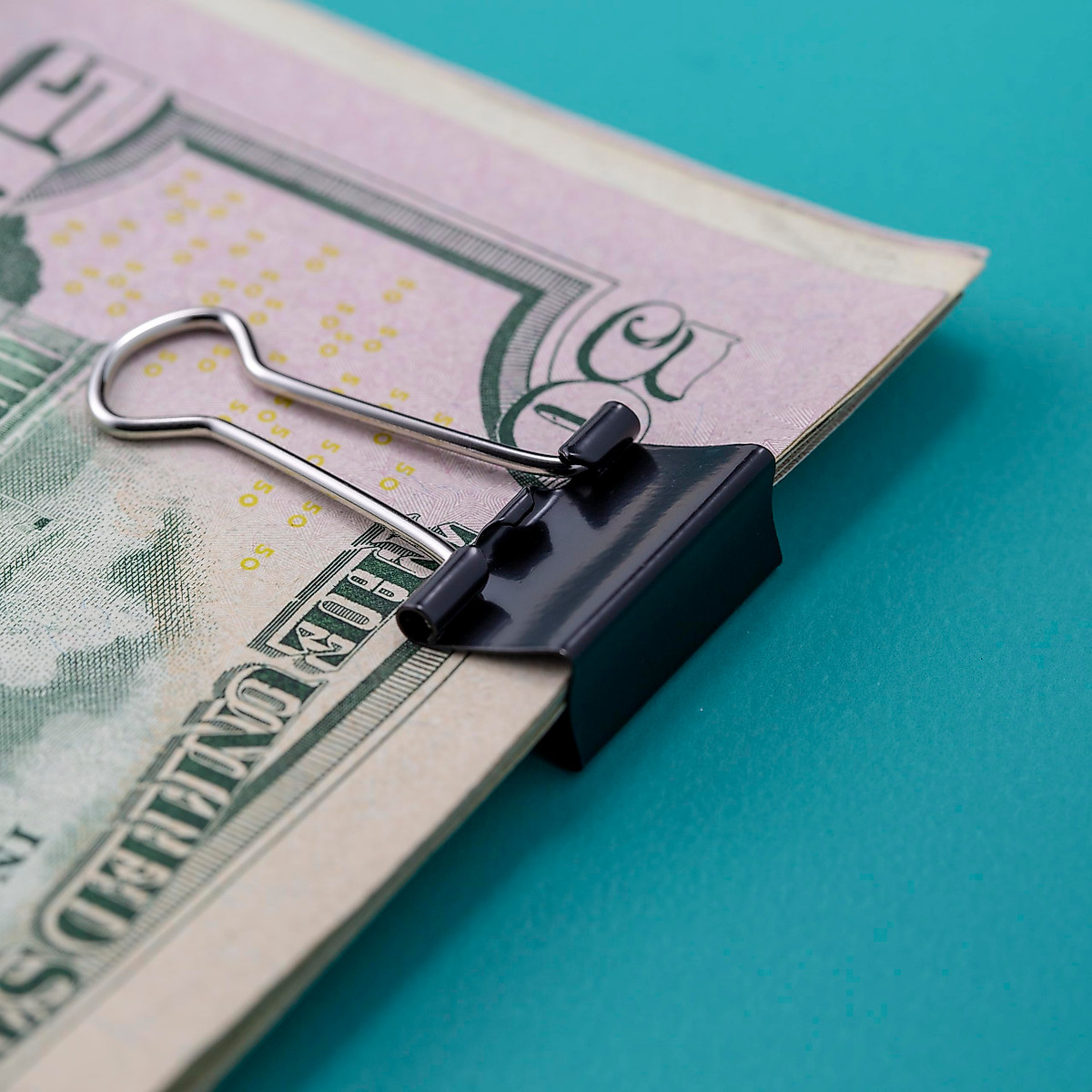 Officemate Small Binder Clips, Black, 12 Boxes of 1 Dozen Each (144 Total) (99020)