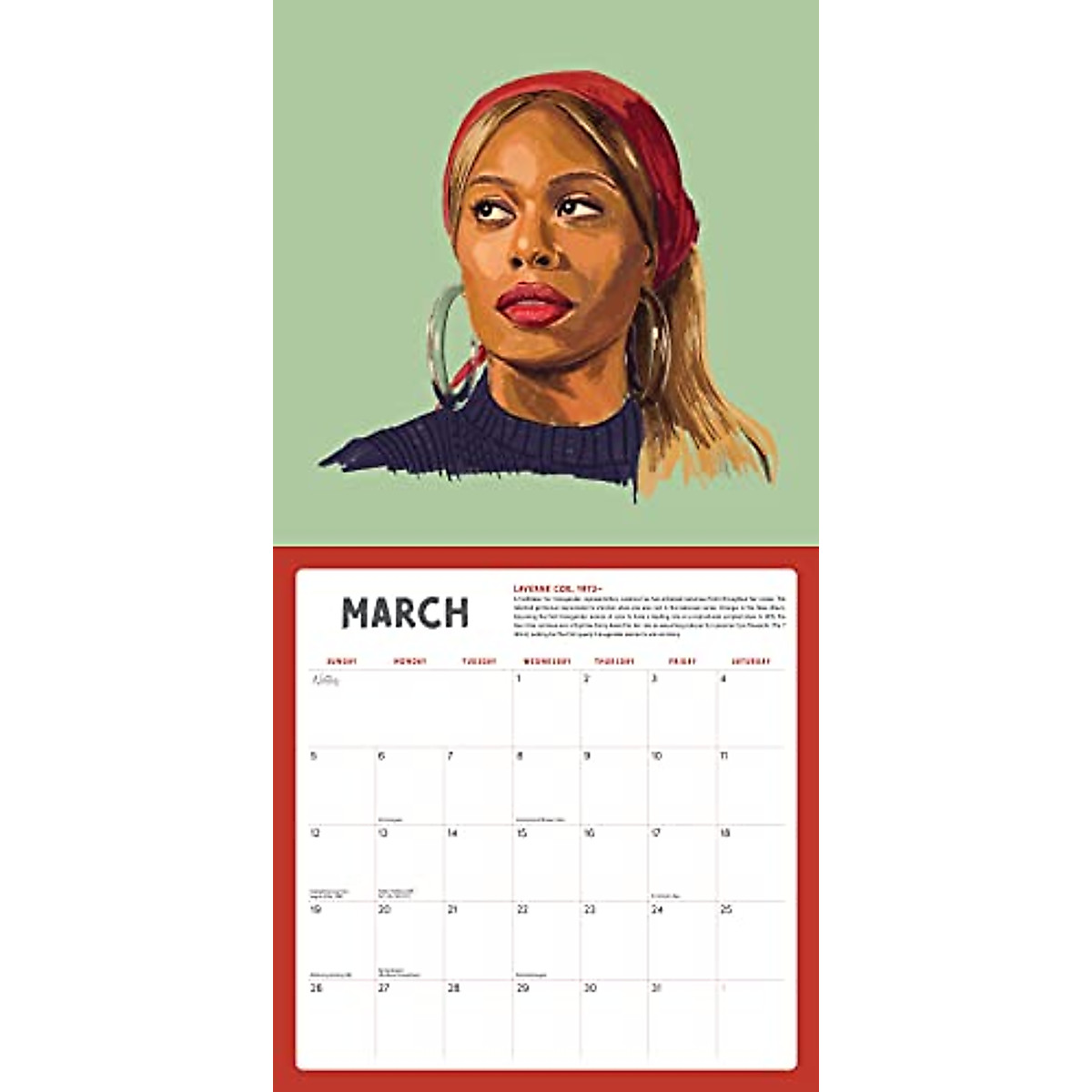 2023 Women Who Broke Glass Ceilings Wall Calendar: 12 Legendary Women Who Always Persisted and Fought Their Way to the Top (Monthly Art Calendar thru Dec. 2023, Inspirational Gift)