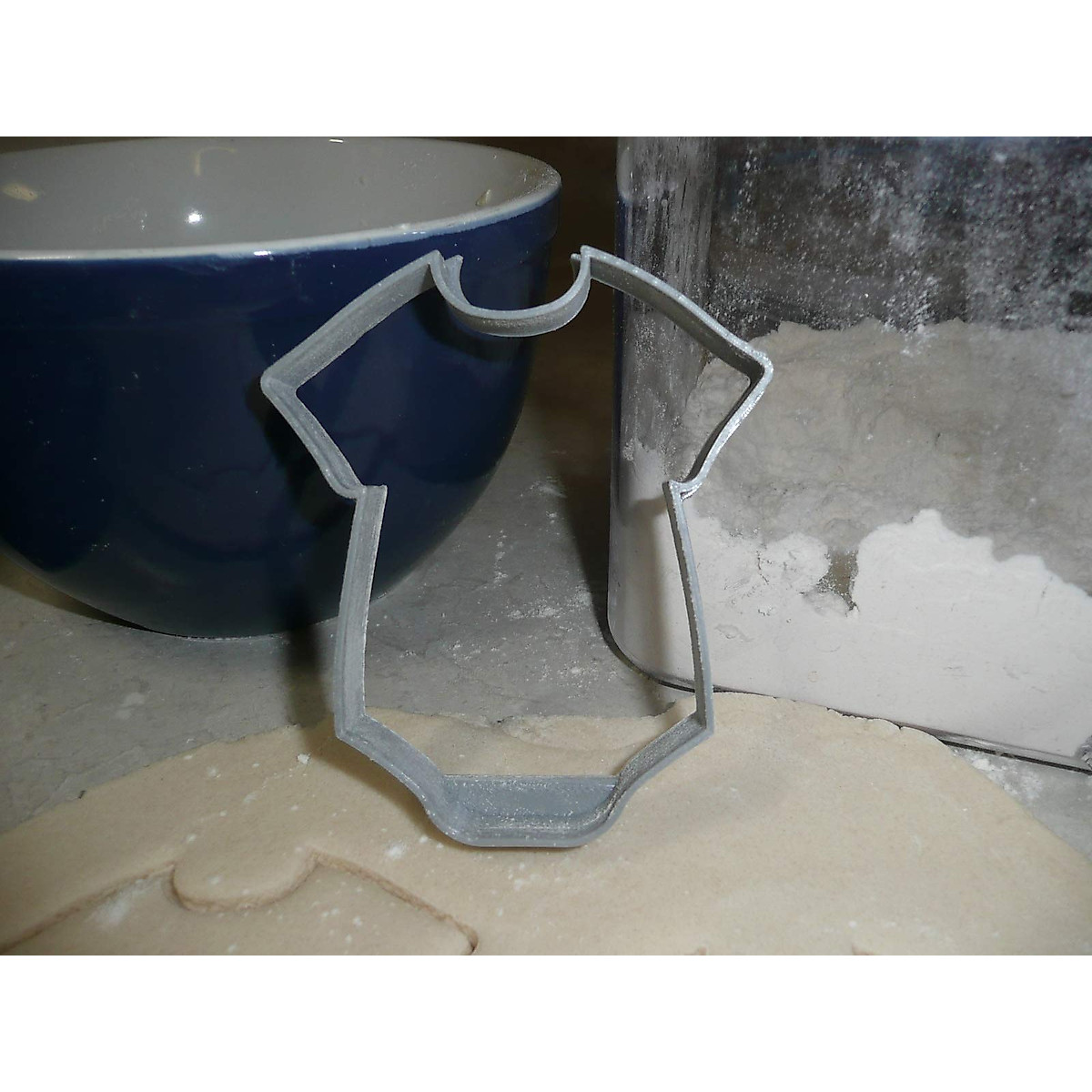 SHES ABOUT READY TO POP BABY SHOWER THEME KIT POPCORN ONESIE SET OF 4 COOKIE CUTTER USA PR1231