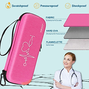 MEUUT 15 pcs Stethoscope Case Kit, Perfect Nurse Gift Include Stethoscope Case, Medical Scissors, Penlights with Batteries, Bandage Wraps, Badge Holders for Nurse Accessories for Work
