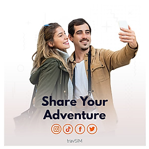 travSIM Mexico SIM Card | T-Mobile Network | 5GB Mobile Data | Free Roaming USA & Canada | Mexico SIM Card Prepaid has Unlimited National Calls & Texts | SIM Card Mexico 7 Days