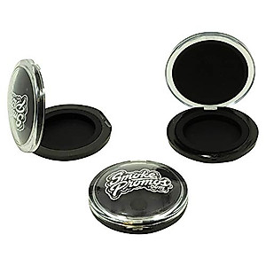 Non-Stick Silicone Wax Concentrate Compact Clamshell Containers 7 ml Multi Use Storage Jars (3, Assorted)