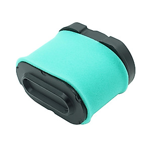 DABAZUALY 792105 Air Filter with 492932 Oil Filter Compatible with BS 407777 40G777 407777 445667 445877 Engine, for JD LA165 D160 MIU11515 GY21057 Lawn Mower air filter tune up kit