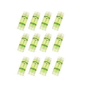 ZSHJGJR Archery Bow Sight Bubble Level Transparent Column Bubble Level Mounting String Level for Archery Replacement Accessories 12/24 pcs (12)