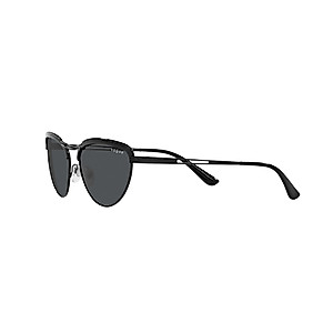 Vogue Eyewear Women's VO4236S Cat Eye Sunglasses, Dark Grey, 55 mm