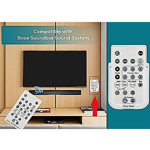 Replacement Remote Control for Bose AWR1R2 AWR1R3 AWR1W3 AWR113 AWR131 AWR1W2 Wave Radio Audio System