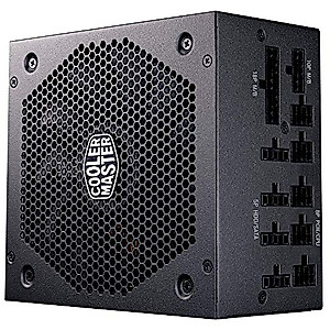Cooler Master V850 Gold V2 Full Modular,850W, 80+ Gold Efficiency, Semi-fanless Operation, 16AWG PCIe high-Efficiency Cables