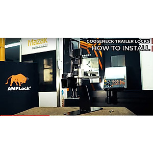 AMPLOCK U-GNB gooseneck Coupler Trailer Lock (fits on «Bull Dog» and Imported gooseneck Hitch) | Made in Canada