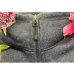 Hair Tie Zipper Pull (black)