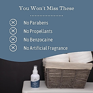 Earth Mama Herbal Perineal Spray | Safe for Pregnancy and Postpartum Recovery, Witch Hazel Natural Cooling Spray For After Birth Feminine Care Essentials, Benzocaine & Butane Free, 4-Fluid Ounce