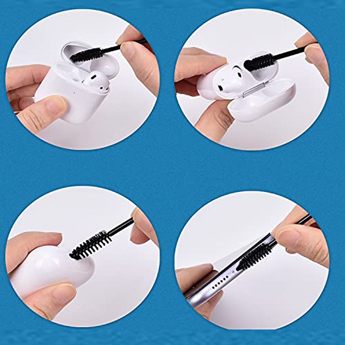 108pcs Cleaning Kits for iPhone, for Airpod Cleaner Kit Phone Jack Charger Port Hole Plug Speaker Cleaner Tool for Cameras Keyboards Headphones.
