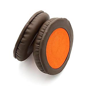 Replacement Hesh2 Ear Pads Earpads Ear Cushions Cups Cover Repair Parts Compatible with Skullcandy Hesh Hesh 2 Hesh 2.0 Wireless Headphones (Brown)
