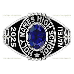 Custom 2024 2025 2026 Design Class ring in silver925