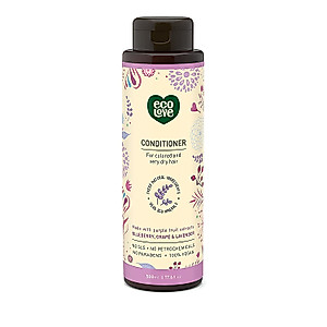 ecoLove - Natural Shampoo, Conditioner & Moisturizing Body Wash, With Organic Lavender Extract - No SLS or Parabens - Vegan and Cruelty-Free