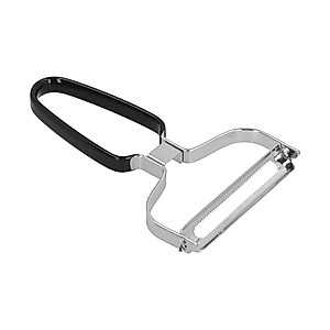 Fruit Potato Peeler Manual Vegetable Peeler, Fruit Potato Peeler Peeling Knife Cucumber Peeling Tool for Carrot for Cabbage (Black)