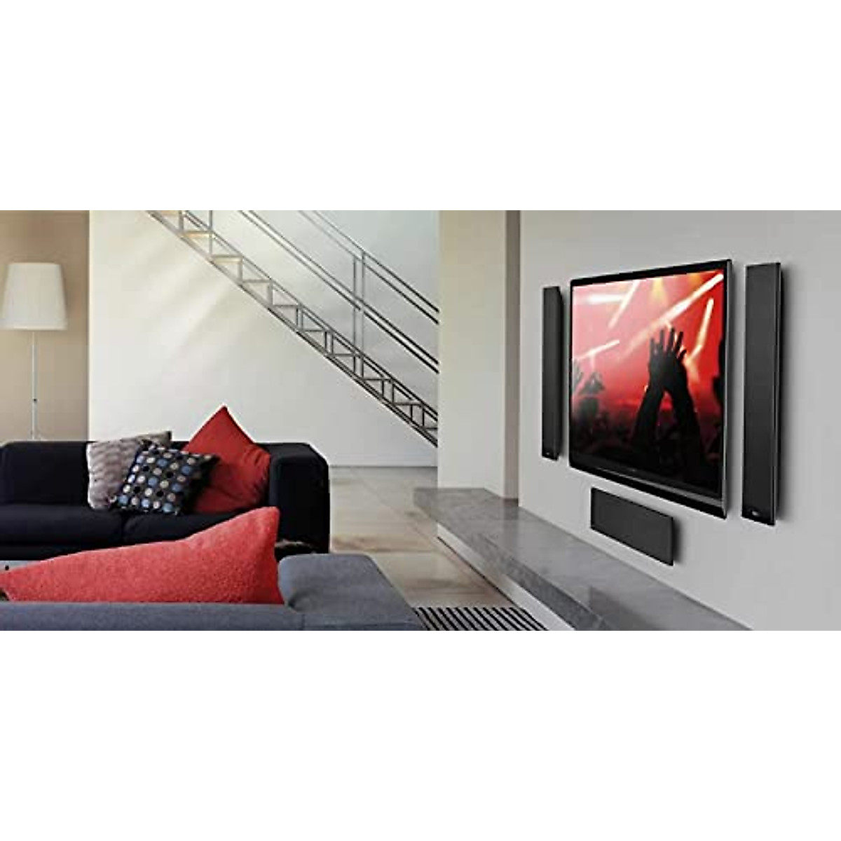 KEF T301 Satellite Speaker - Black (Pair)