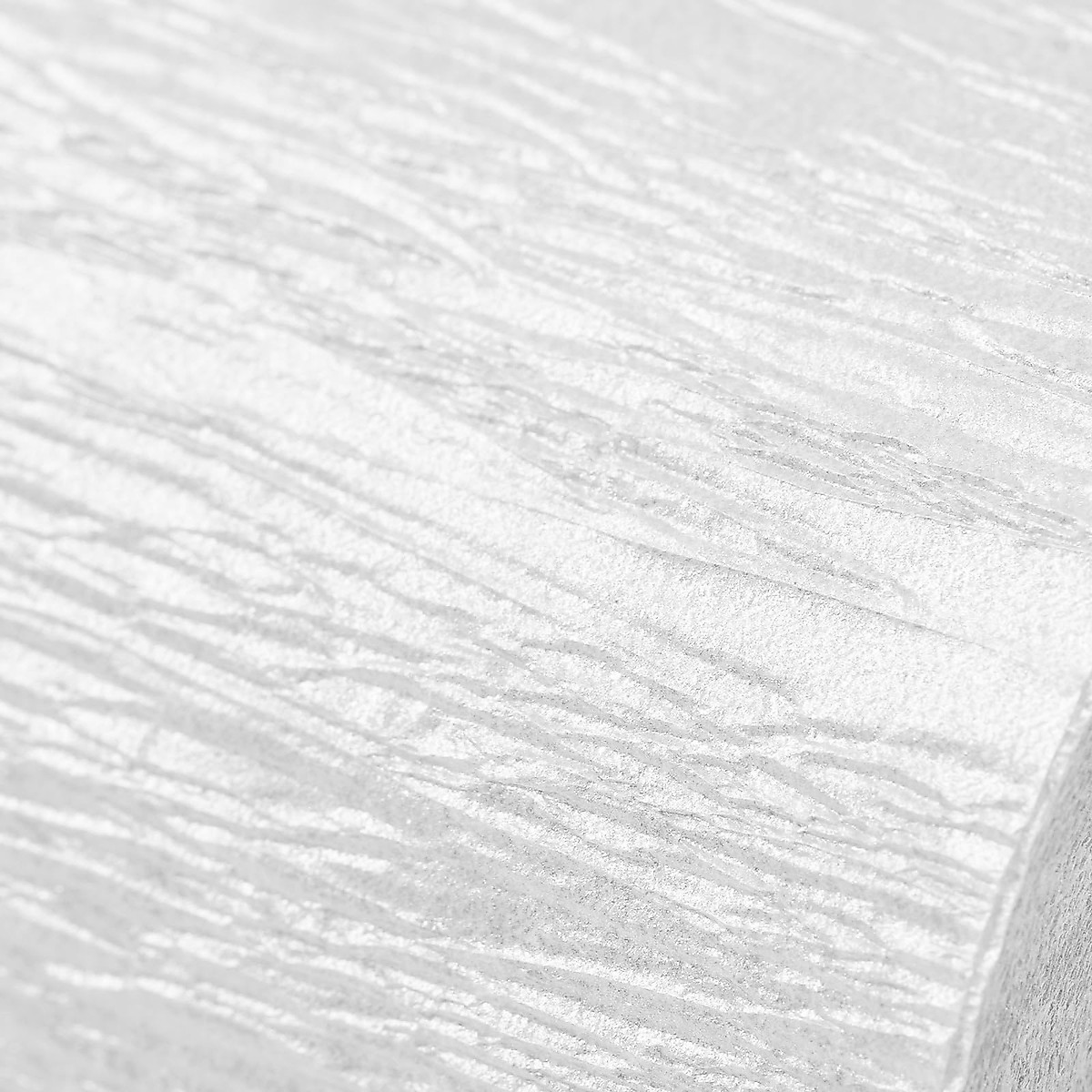 PartyWoo Crepe Paper Streamers 4 Rolls 328ft, Pack of Crepe Paper Perl White Streamers Decorations, Crepe Paper for Birthday Decorations, Party Decorations, Wedding Decorations (1.8 in x 82 Ft/Roll)