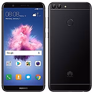 Huawei P Smart (32GB) 5.6" Fullview Display & Dual Camera's, 4G LTE Dual-SIM Factory Unlocked w/ Fingerprint Scanner FIG-L23 International Model, No Warranty (Black)
