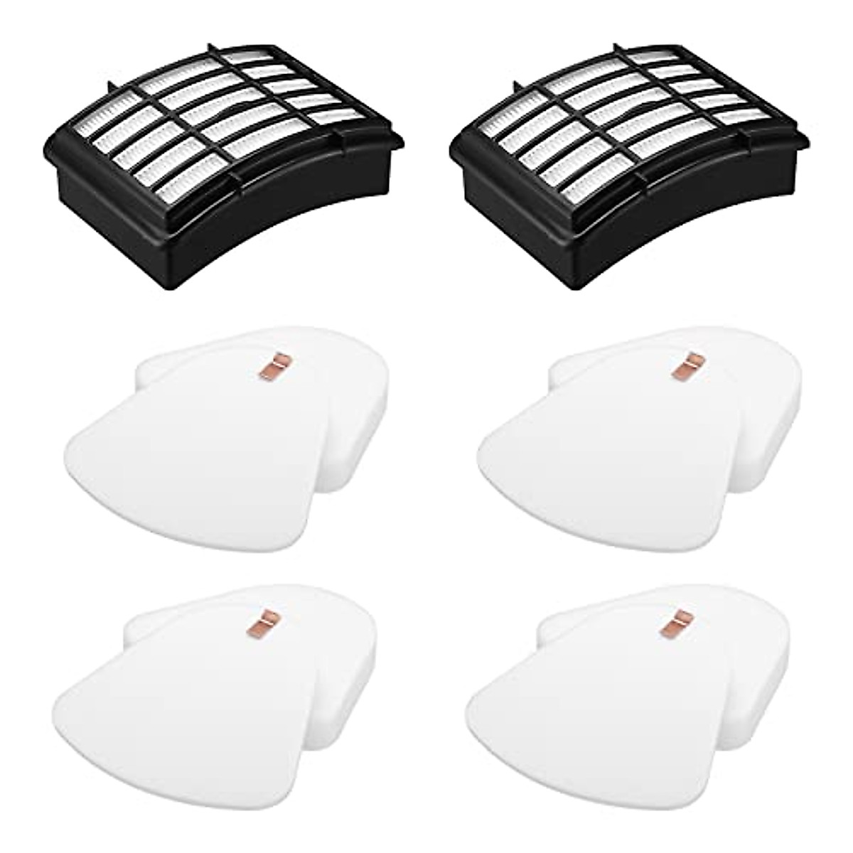 Housmile LV-H132 True HEPA and Activated Carbon Filters Set 3-in-1 Nylon Pre-Filter Compatible With Levoit LV-H132, LV-H132-RF - Pack of 2