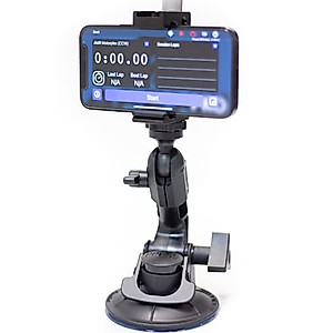 APEX Pro Motorsport Phone Mount: Track Days, Drag Racing, Autocross, Drifting, Off Roading, Rally, Rallycross, and More!