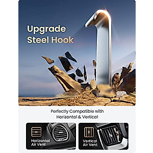 LISEN Phone Mount for Car, Universal Car Phone Holder Mount Brown Holder