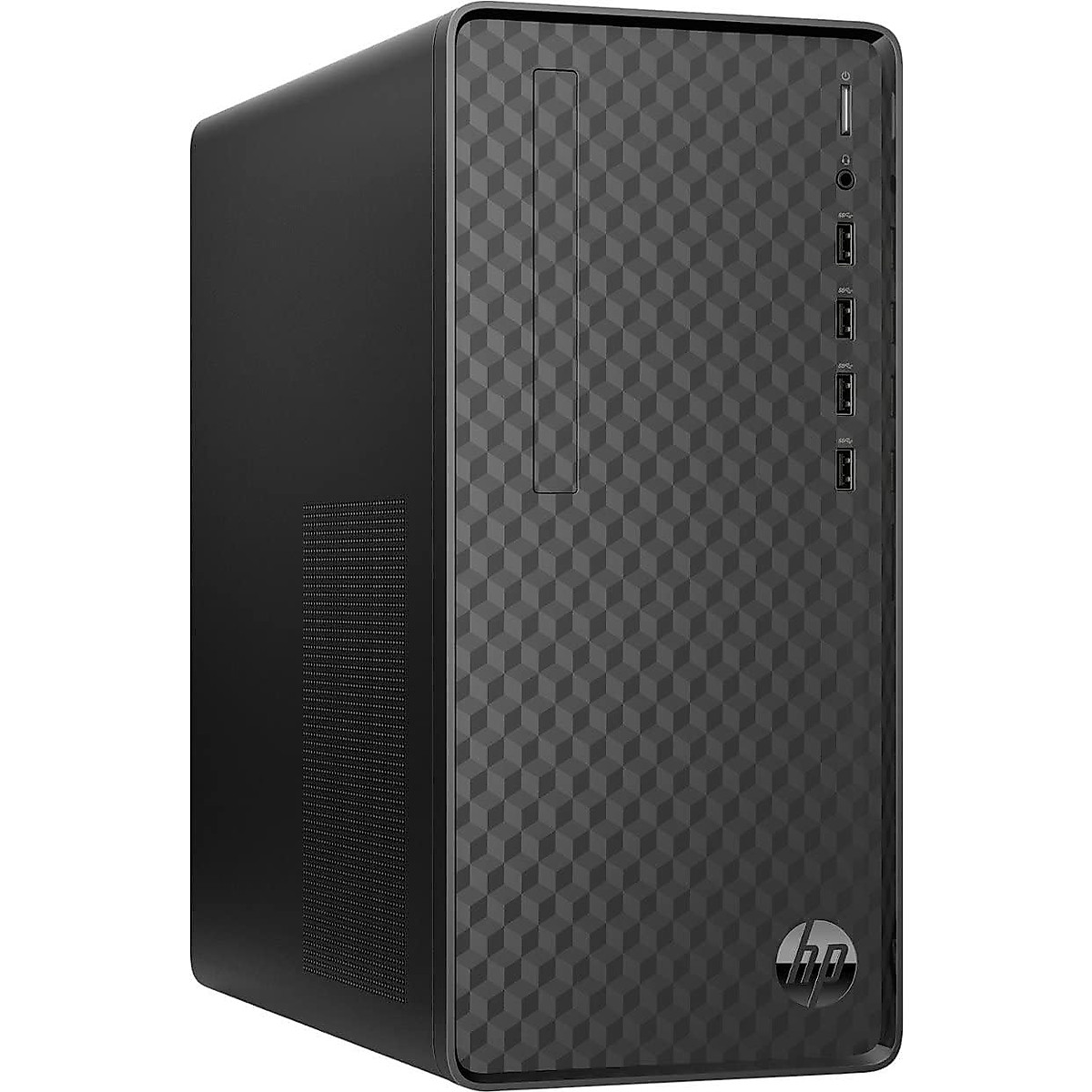 HP M01-F2254 Home & Business Desktop (Intel i3-12100 4-Core, 8GB RAM, 1TB m.2 SATA SSD, Intel UHD 730, WiFi, Bluetooth, HDMI, USB 3.1, Dark Black, Win 11 Home) Refurbished (Renewed)